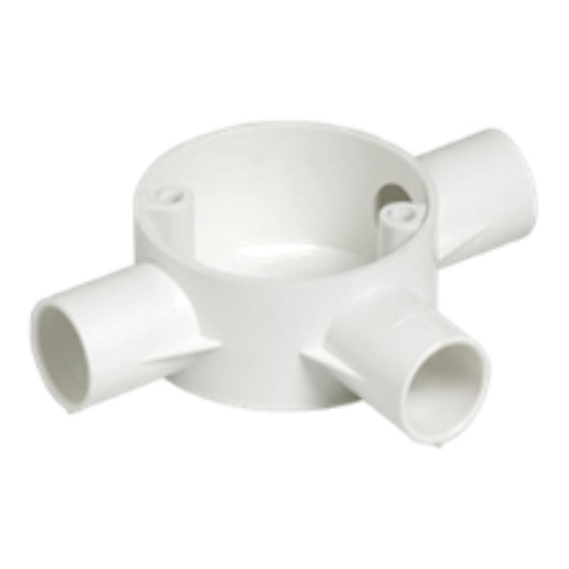 25mm PVC 3Way Box Peoples Electric 25mm PVC 3Way Box Peoples Electric